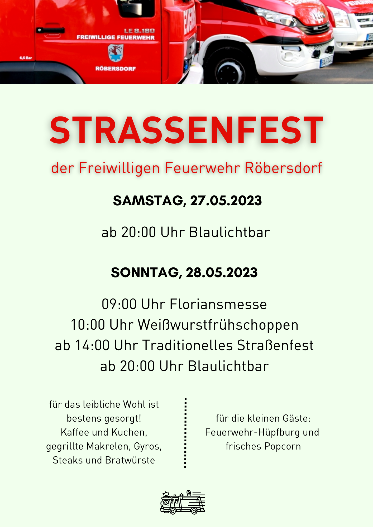 Traditionelles Straßenfest – Freiwillige Feuerwehr Röbersdorf e.V ...